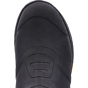 Muck Apex Pro Waterproof Flexible Shock-Absorbing Vibram Arctic Grip All Terrain Outdoor Winter Boots Men's AG at TL, Black, 12