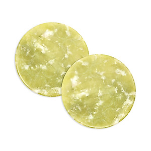 1500 Disposable Eyelash Stickers and 2 Jade Stones for Lash Glue, Tech Supplies