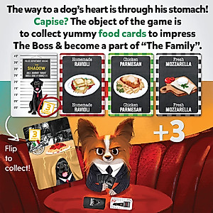 Boss Dog: The Ultimate Card Game for Families & Friends - Easy to Learn Fast-Paced Fun! Create Your Canine Crime Family - Strategize Sabotage & Battle! Perfect for Game Night Parties & Travel