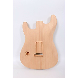 Electric Guitar Body Blank Mahogany Wood Unfinished Solid Body Electric Guitar DIY Guitar Wood timber Electric Guitar Body Unfinished