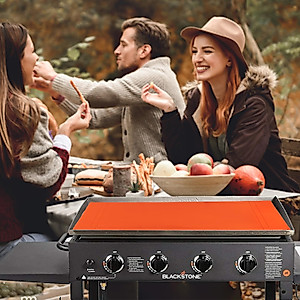 Cuttable Silicone Griddle Protect Mat for Blackstone,Compatible with Blackstone 36", 30",28" Models, Protect Mat for Blackstone Griddle,All Season BBQ Grill Mat Protective Cover