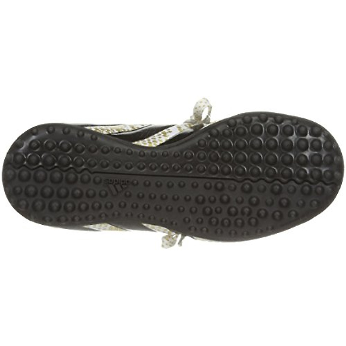 adidas Performance Kids' Ace 16.3 Primemesh Turf Soccer Cleats, White/Black/Metallic Gold, 2.5 M US Little Kid