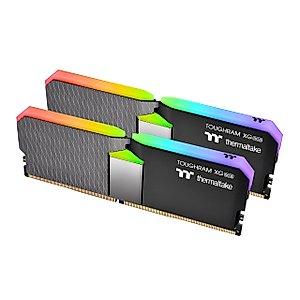 Thermaltake TOUGHRAM XG RGB DDR4 4000MHz 32GB (16GB x 2) 16.8 Million Color RGB Alexa/Razer Chroma/5V Motherboard Syncable RGB Memory R016D416GX2-4000C19A