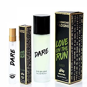 Eye of Love Dare 30 ml Pheromone Cologne for Men - Elevate Your Attraction Game - A Bold Fusion of Authenticity and Allure - Experience the power of pheromones
