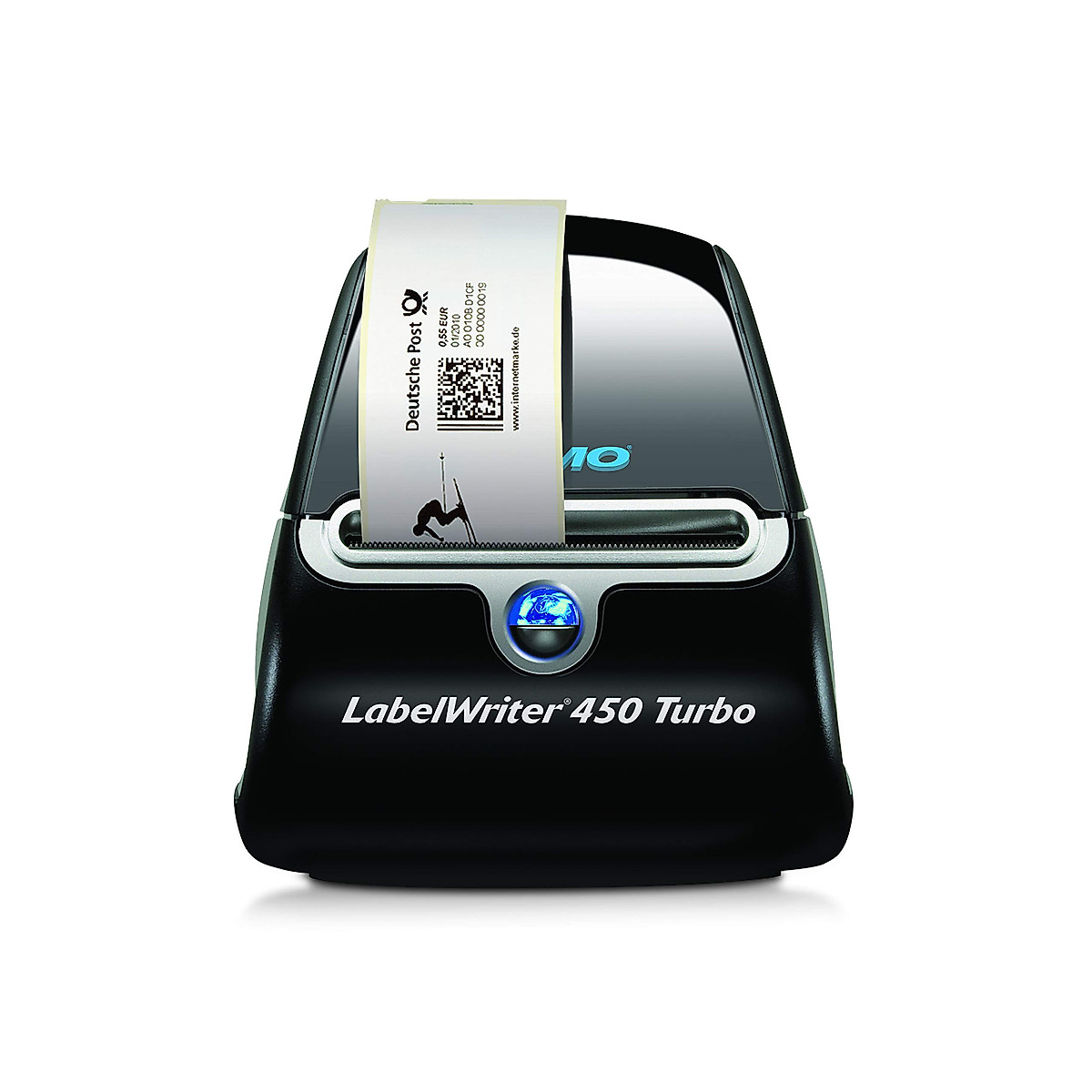 DYMO LabelWriter 450 Turbo Direct Thermal 600 x 300DPI Black,Silver Label Printer