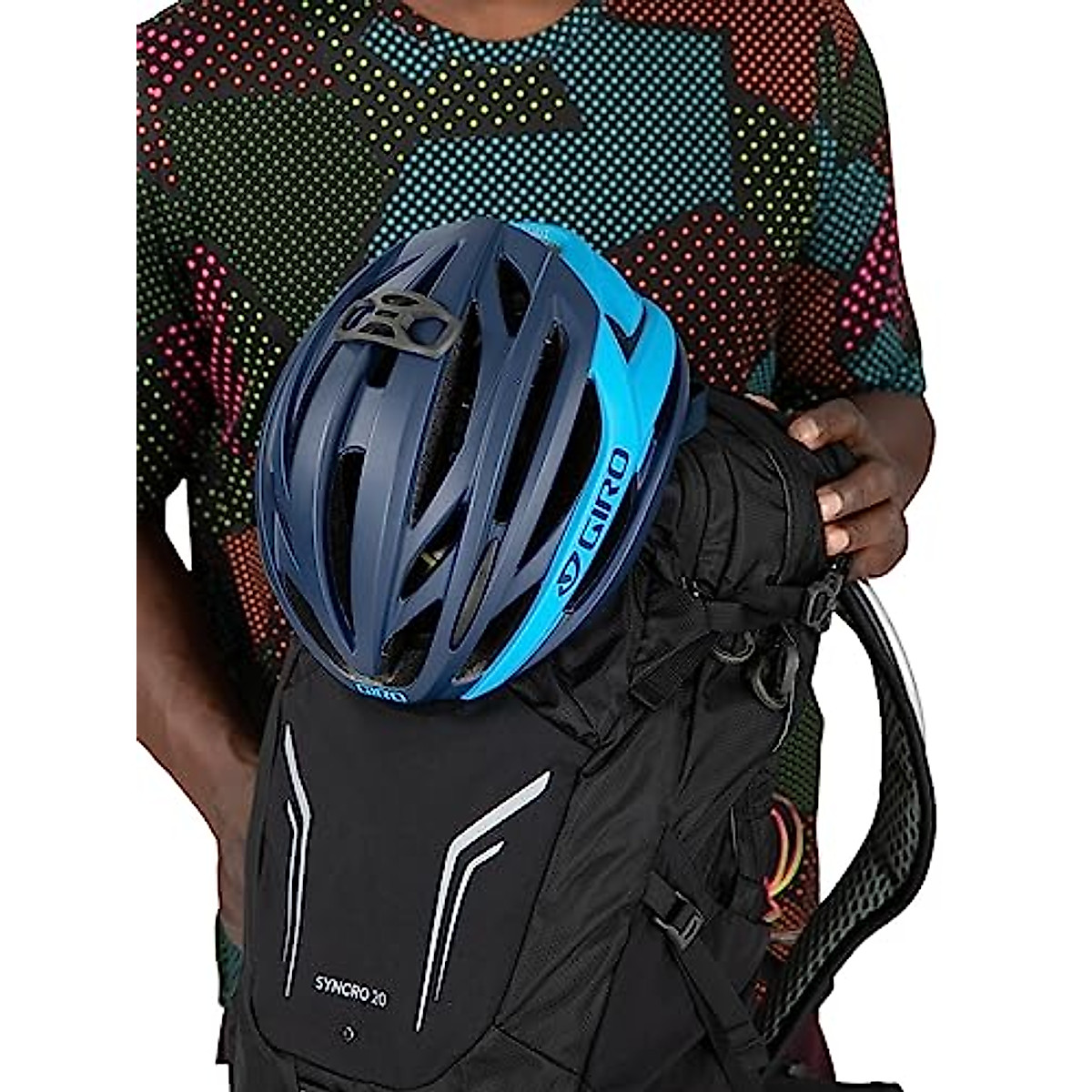 Osprey Syncro 20L Men's Hiking Backpack with Hydraulics Reservoir, Coal Grey