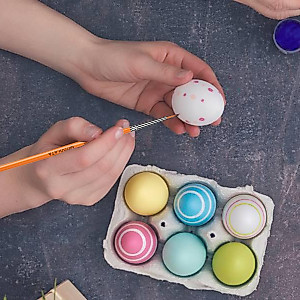 Model Paint Brushes Set - 11 Pieces Fine Detail Painting Brushes for Acrylic, Oil, Watercolor - Airplane Kits, Ceramic, Enamel, Miniatures