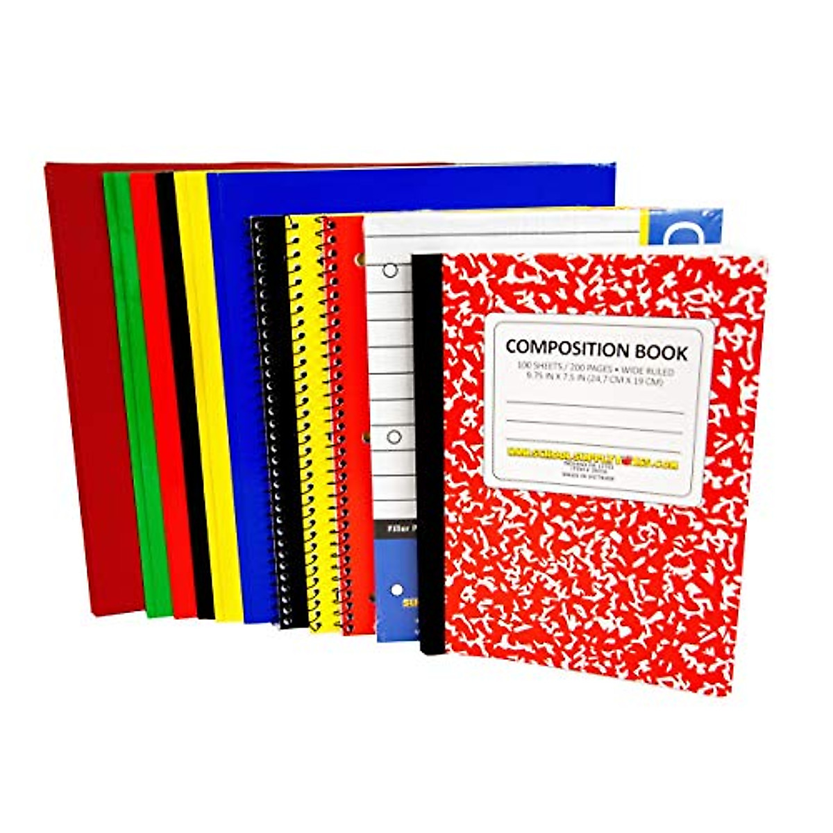 Elementary School Essentials Back to School Kit - School Supplies Bundle - 47 Pieces