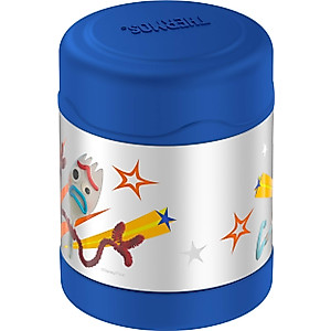 THERMOS FUNTAINER 10 Ounce Stainless Steel Kids Food Jar, Toy Story 4