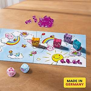 HABA Unicorn Glitterluck Cloud Crystals - A Sparkling Dice Games Competition, Children's Games & Unicorn Gifts for Ages 3+, Made in Germany