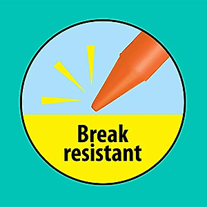 BIC Kids Crayons,GREEN,8 Count (Pack of 1)