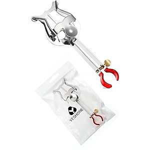 Yeshone Trumpet Lyre Instrument Accessories Sheet Music Clip Silver Trumpet Marching Music Clip for Instruments 14 x 5.2 cm