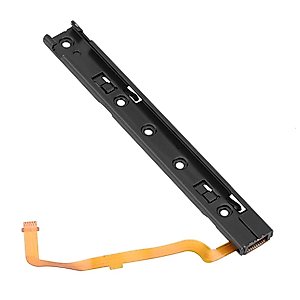 Rinbers Left Right Slide Rail Slider Bracket with Sensor Flex Cable Replacement for Nintendo Switch NS 2017 Console HAC-001 Slide Bar