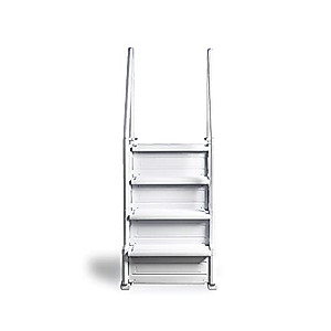 Blue Torrent Easy Pool Step Ladder for Above-Ground Pools