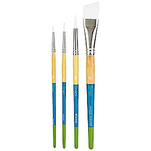 Princeton Snap Paintbrush Set, White