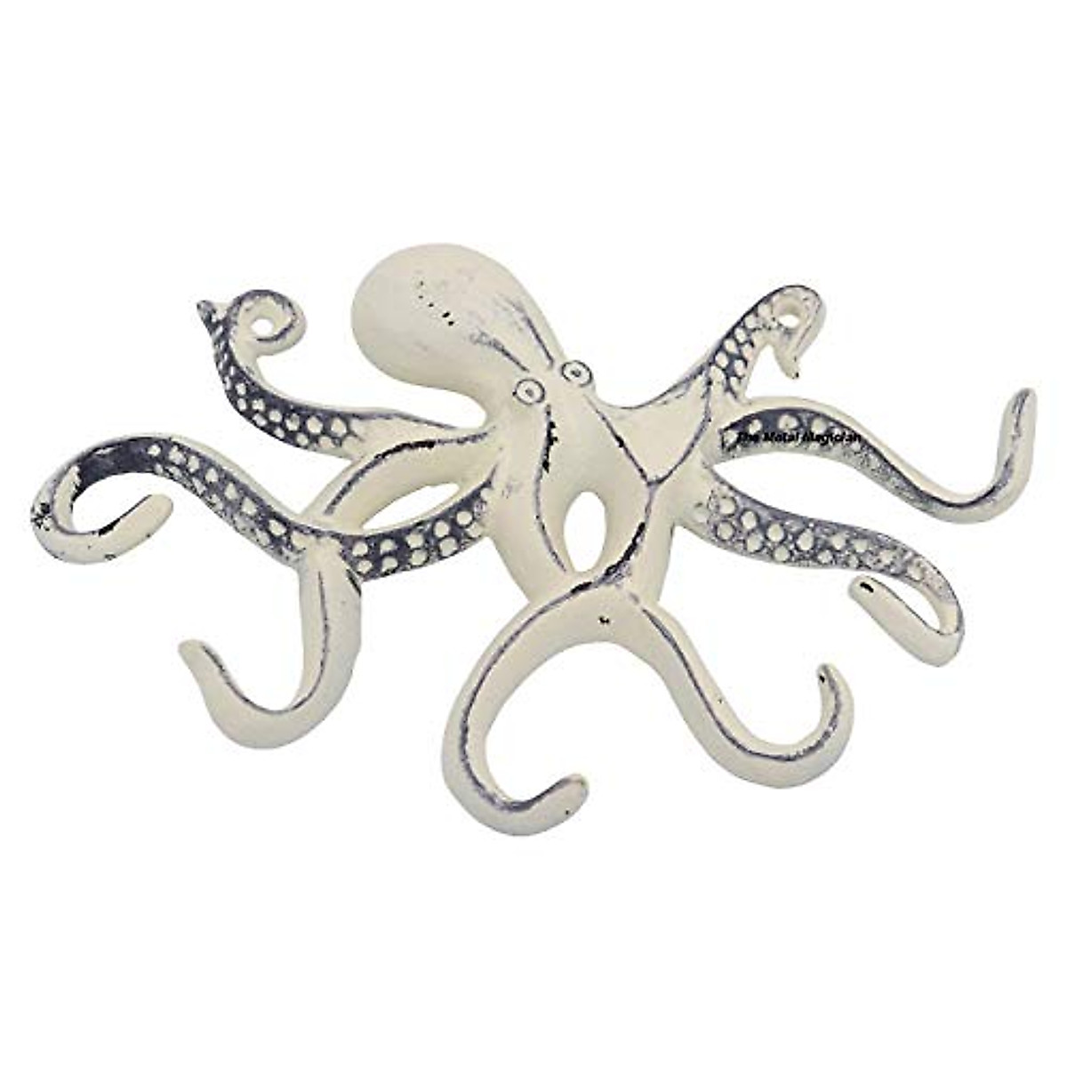 Swimming Octopus Key Hook Antique Look/Distress Ivory/Vintage Hook/Sea Theme Hook/Coastal Hook and Swimming Octopus Key Hook Antique Look/Distress Pink/Vintage Hook/Sea Theme Hook/Coastal Hook