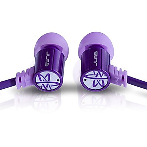 JLab Audio J4 Heavy Bass, Rugged Metal In-Ear Headphone, GUARANTEED FOR LIFE - Pirple