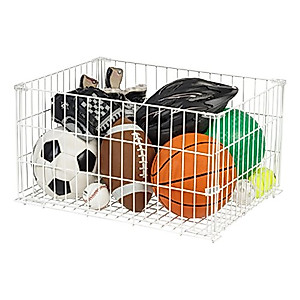 IRIS USA WCO-LL Modular Wire Stacking Storage, Extra Large