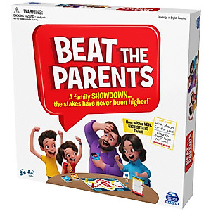Spin Master Beat The Parents Board Game for Families and Kids Aged Over 5, (6062192)