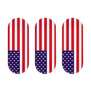 OSALADI Camera Slider 3Pcs Computer Camera Cover American Flag Pattern Webcam Slide Cover Web Camera Covers for Laptop Tablet Phone Camera Lens Computers Laptops