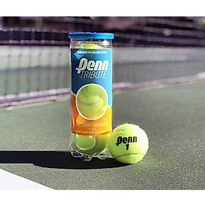 Penn Tribute - All Courts Felt Pressurized Tennis Ball, 1 Can, 3 Balls