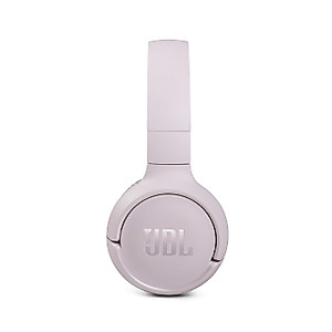 JBL Tune 510BT: Wireless On-Ear Headphones with Purebass Sound - Rose (Renewed)