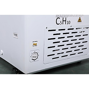 NAFCOOL 12.4 Cu.Ft Commercial Chest Freezer with LED Light,Temp Rang -8°F and 0°F,Glass Top Display Chest Freezer with 6 Removable Wire Baskets,Sliding Lids, Lock,Caster Wheels, White