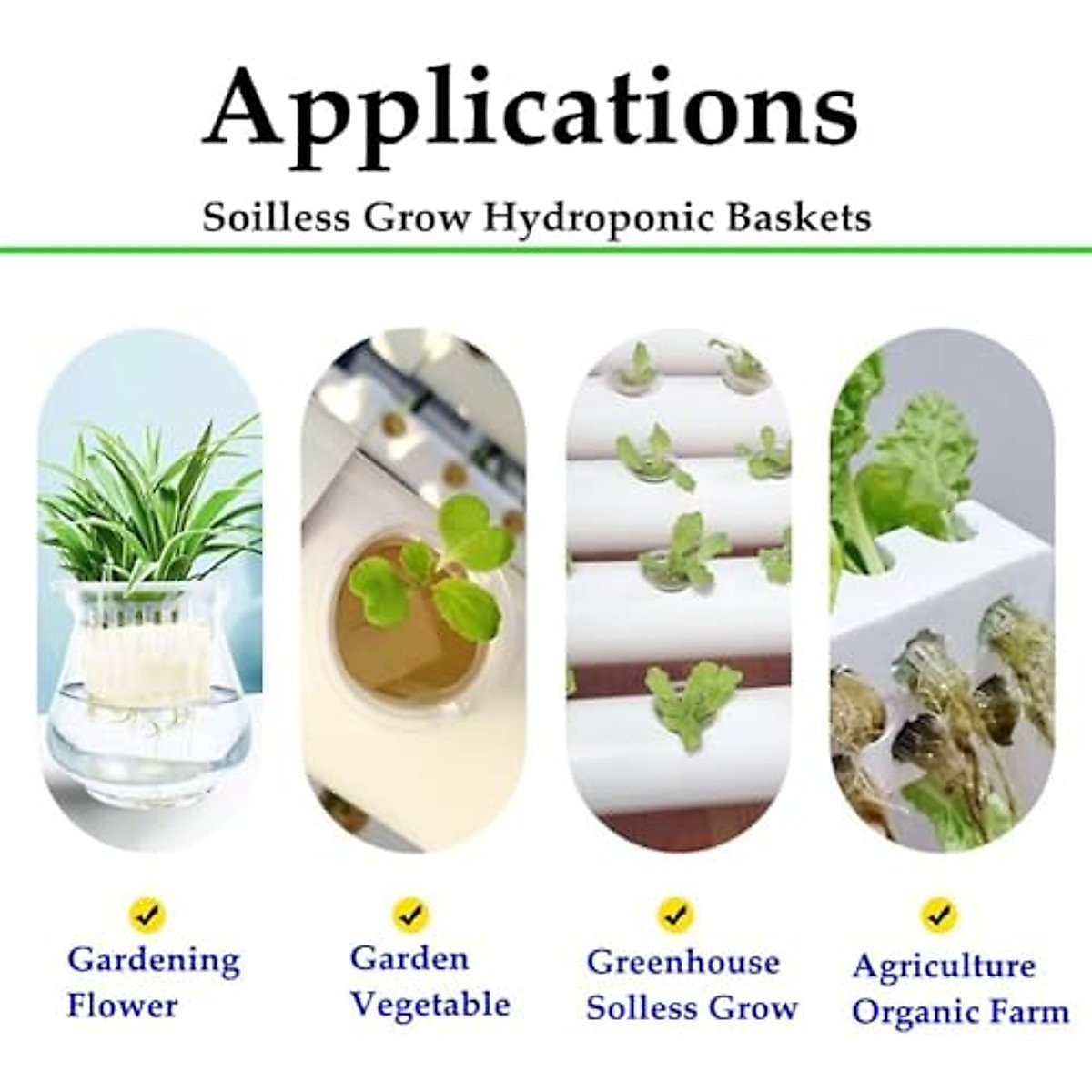 Hydroponics Tower Garden Hydroponic Growing System Growing Kit for Fruits and Vegetables with Hydrating Pump, Adapter, Net Pots, Timer for Herbs, Fruits and Vegetables(Color:15holes,Size:)