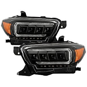 Spyder Apex - Projector Headlight (PRO-YD-TT16LEDAP-BK)