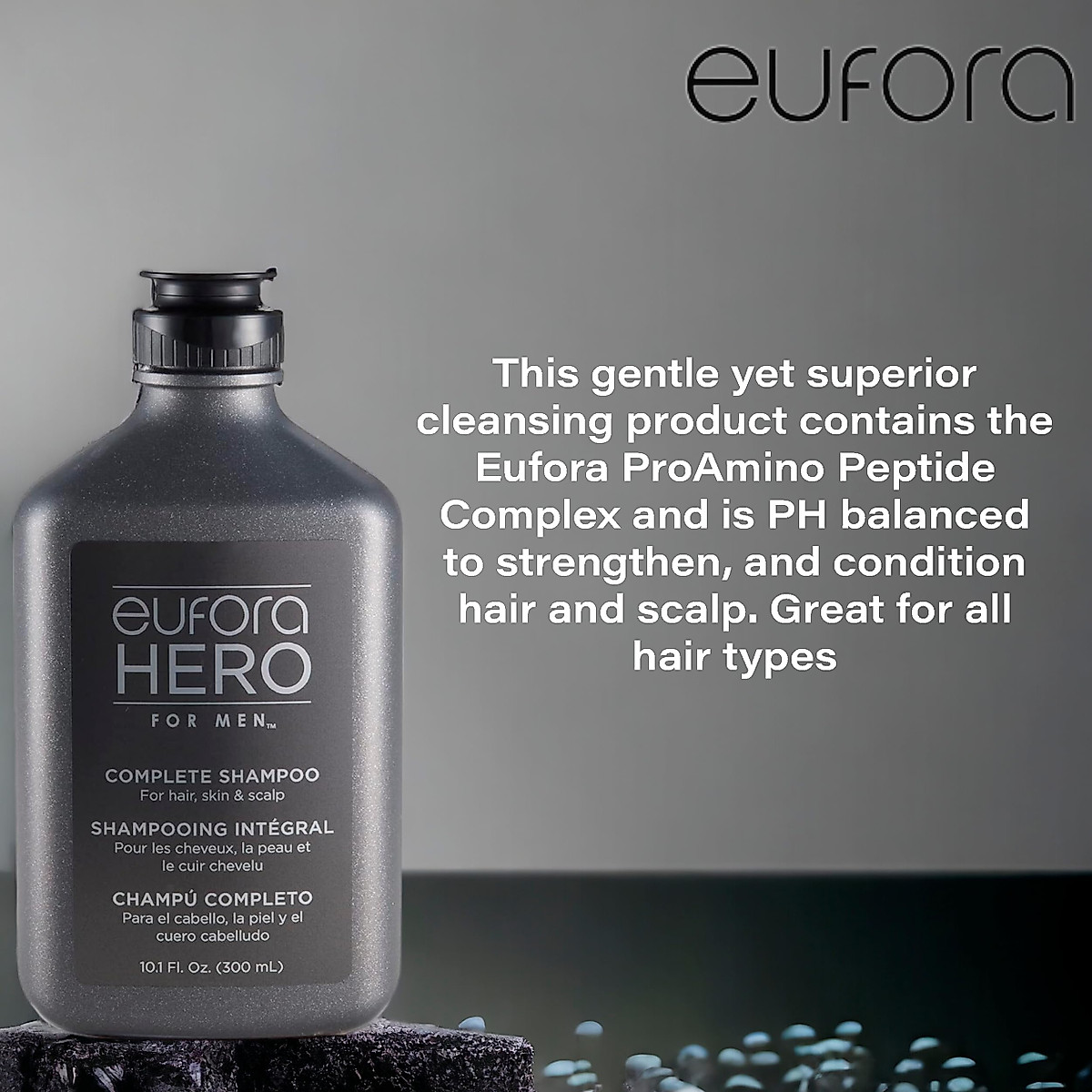 Eufora Hero for Men Complete Shampoo 10.1 oz