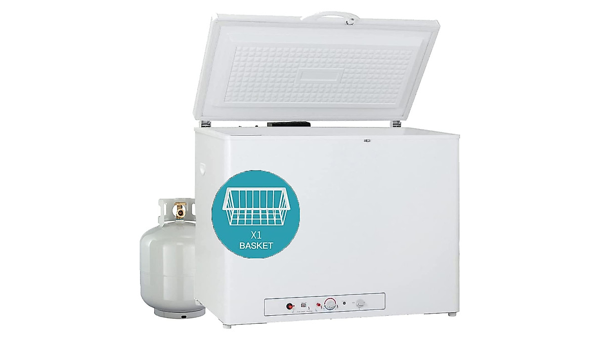 Buy SMETA 7.1 Cu.Ft Propane Chest Freezer for RVs
