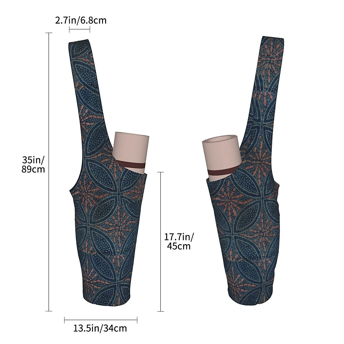 Yoga Mats Bag with Pockets for Thick Mats Yoga Mat Bag Men Large Size Yoga Accessories Yoga Mat Bag for Women