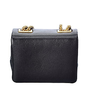 Valentino One Stud Micro Leather Shoulder Bag, Black
