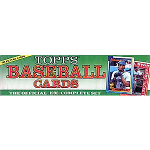 1990 Topps Baseball Factory Sealed Set 792 Cards