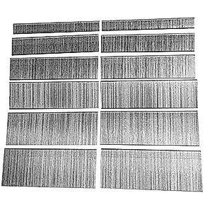 Steel Force FMX200 18 Gauge Brads Mixed 5/8",1",1-1/4",1-1/2",1-3/4",2", 200-Count each size, 1,200-Pack