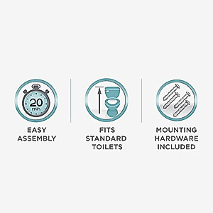 Zenna Home Over the Toilet Storage, Metal Bathroom Spacesaver with 3 Shelves, Cross-Style Storage Cabinet, Easy Assembly, Satin Nickel , 23.25 x 64.7"