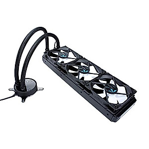 Fractal Design Celsius S36-360 mm Radiator - Silent Liquid CPU Cooler - PWM - Intelligent Controls - 3X Fractal Design Dynamic X2 PWM GP-12 120Mm Silent Fans Included - 1/4" Fitting - Black
