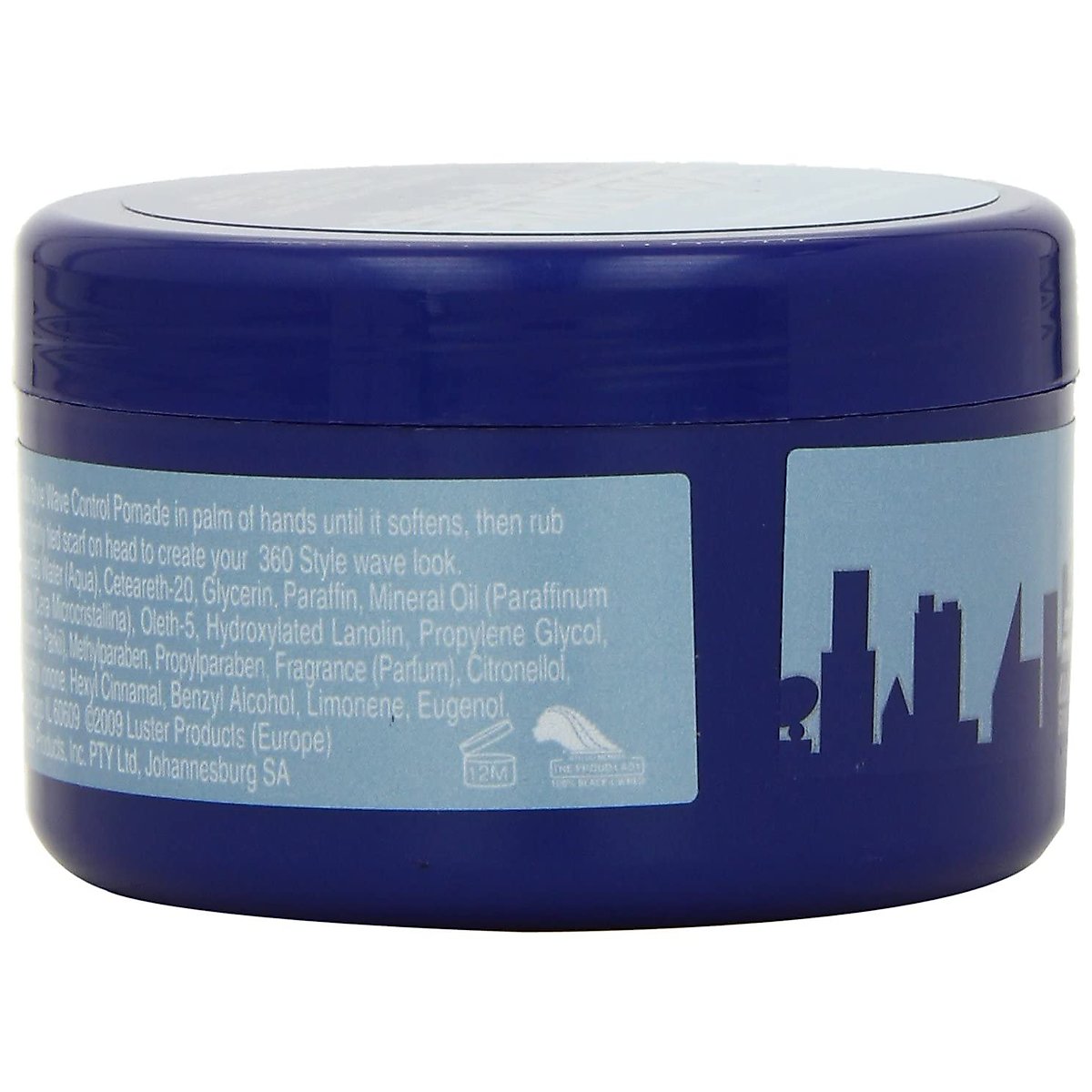 Lusters S-Curl 360 Wave Control Pomade 3 Ounce (88ml) (2 Pack)