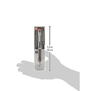 uni Mechanical Pencil Kuru Toga Roulette Model 0.5mm Gun Metallic (M510171P.43) + Lead 2 Set (Pencil : Lead : U05203HB.24)