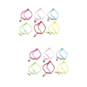 Sosoport 12pcs Fruit Style Webbing Pet Collars Dog Collars Personalized Collars Pet Supplies