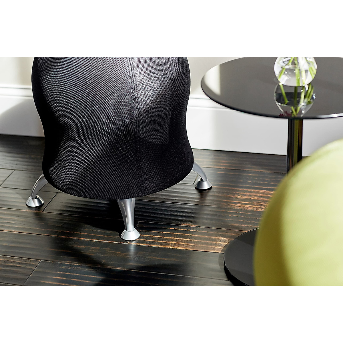 Safco Products 4750GS Zenergy Ball Chair, Grass, Low Profile, Active Seating