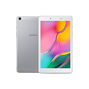 Samsung Electronics Galaxy Tab A 8.0"" 64 GB WiFi Tablet Silver - SM-T290NZSEXAR (Renewed)
