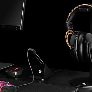 CASETHRONE Gaming Mouse Cable Management V2,aBell Mouse Bungee V2 Device for Esports FPS Game (Black)