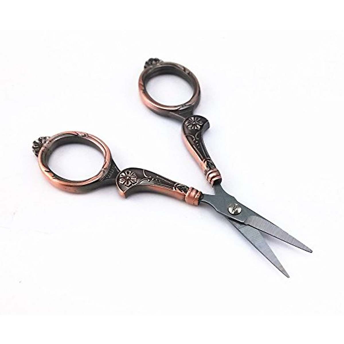 yueton Vintage European Style Needlework Embroidery Scissors (Copper)