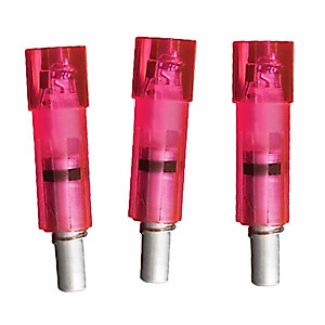 Lumenok Crossbow Nock Pink Excalibur Flat 3 pk.