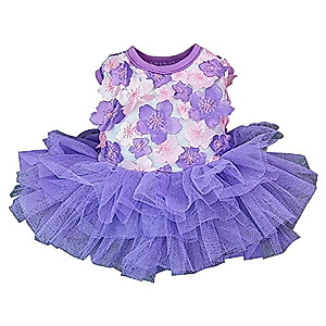 HonpraD Large Female Dog Clothes Cat Dress Lace Skirt Pet Puppy Dog Princess Costume Apparel Clothes