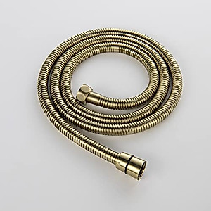 ZLOCYIVHE Handheld Bidet Sprayer for Toilet Wall Mounted Cloth Diaper Sprayer Kit Brass Bidet Sprayer Set Single Handle Toilet Bidet Sprayer Kit with 150cm Shower Hose,Brushed Gold(Brushed Gold)