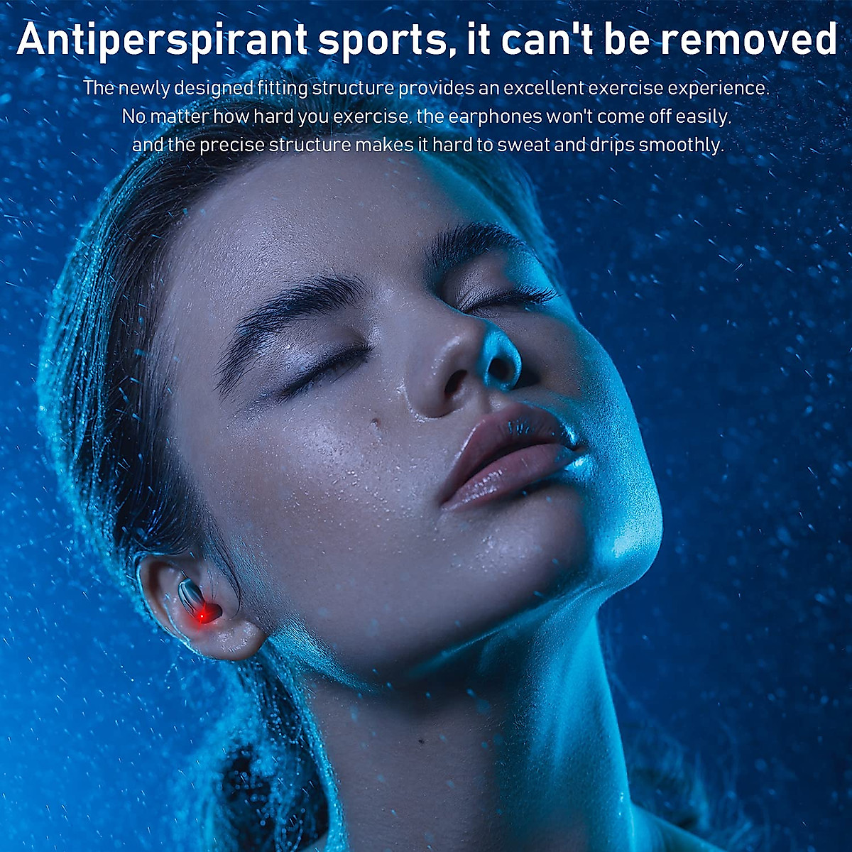 SEYOO Earbuds Mini in-Ear Earphones with 350Mah Charging Case, Touch Control, IPX5 Waterproof Headphones Headset with LED Display Built-in Mic for SportsWorkout, Urban Gray