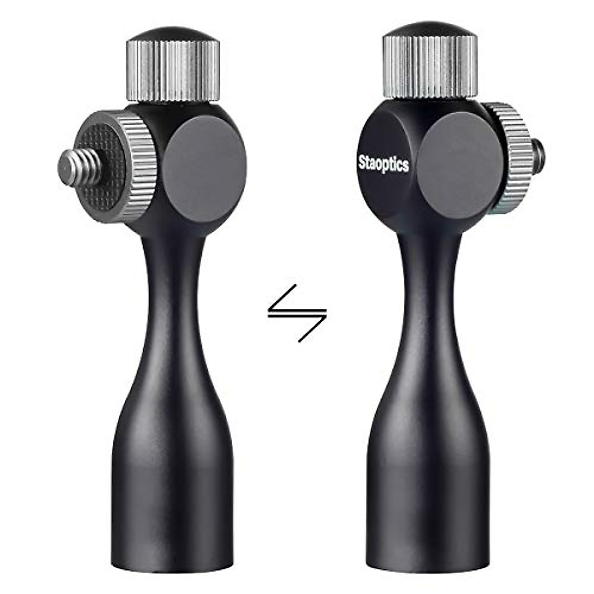 Staoptics Binocular Tripod Adapter Quick Release 1/4-20Inch Threading Detachable Universal Mount for 8x32 8x36 8x40 8x42 10x50 12x60 15x60 15x70 20x80 25x70 Binoculars etc Model