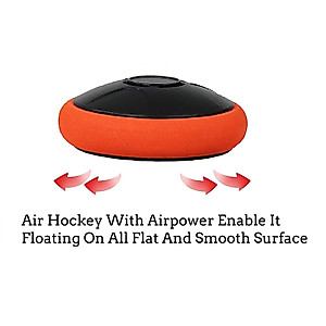 Air Hockey Hover Puck for Kids,Mini Electric Floating Hockey,Novelty Tabletop Rechargeable Hockey Hover Puck for Children